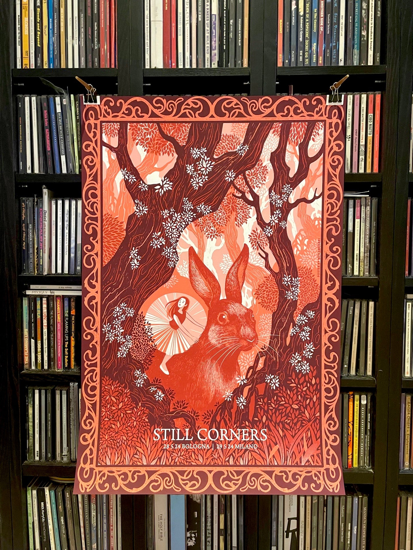 Limited Edition Italy shows poster 2024 – Still Corners